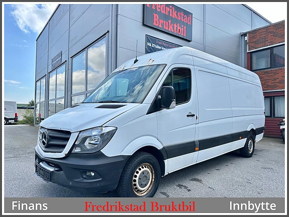 Bruktbil til salgs: Mercedes-Benz Sprinter - 2017 - Hvit - 163 hk ...