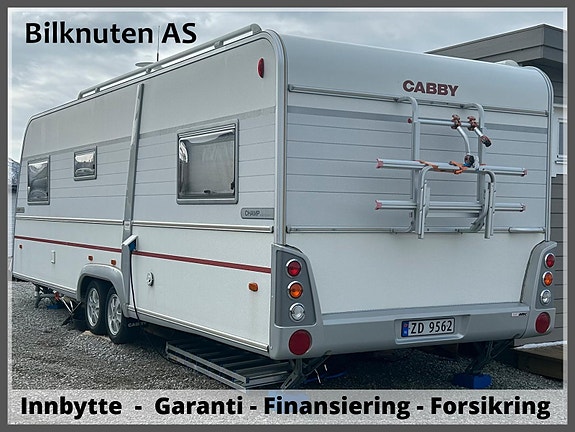 Campingvogn til salgs: Cabby 740+ - 2006 - Soveplasser 6 - Egenvekt 1 ...