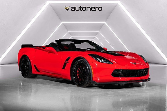 Bruktbil til salgs: Chevrolet Corvette - 2018 - Rød - 466 hk ...