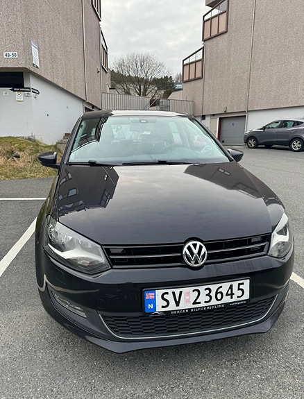 Bruktbil til salgs: Volkswagen Polo - 2012 - Svart - 69 hk - Kombi 5 ...