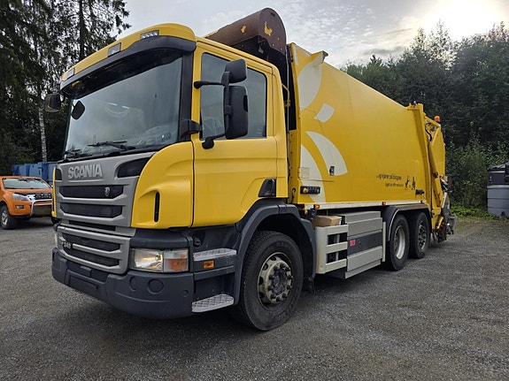 Til salgs: Scania P340 Komprimatorbil - NTM 2 kammer - CNG - 2017 ...