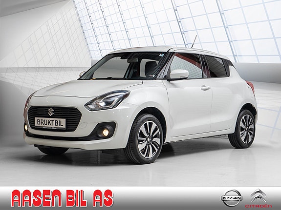 Bruktbil til salgs: Suzuki Swift - 2018 - Hvit - 90 hk - Kombi 5-dørs ...