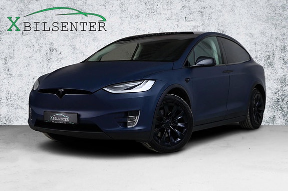 Bruktbil til salgs: Tesla Model X - 2018 - Svart - 525 hk - SUVOffroad ...