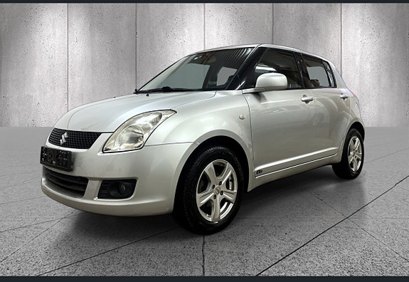 Bruktbil til salgs: Suzuki Swift - 2008 - Sølv - 91 hk - Kombi 5-dørs ...