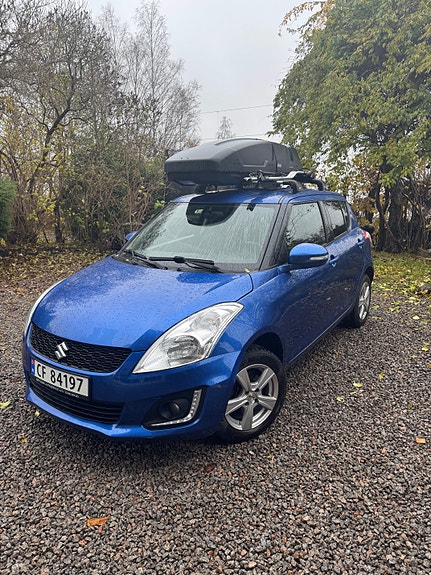 Bruktbil til salgs: Suzuki Swift - 2016 - Blå - 90 hk - Kombi 5-dørs ...