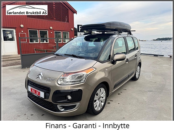 Bruktbil til salgs: Citroen C3 Picasso - 2010 - Beige - 92 hk - Kombi 5 ...