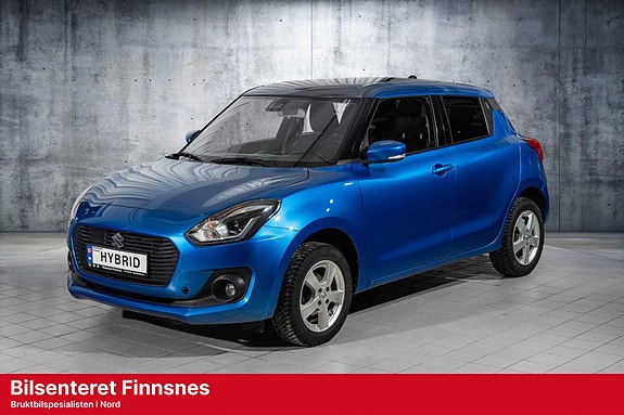 Bruktbil til salgs: Suzuki Swift - 2018 - Blå - 90 hk - Kombi 5-dørs ...