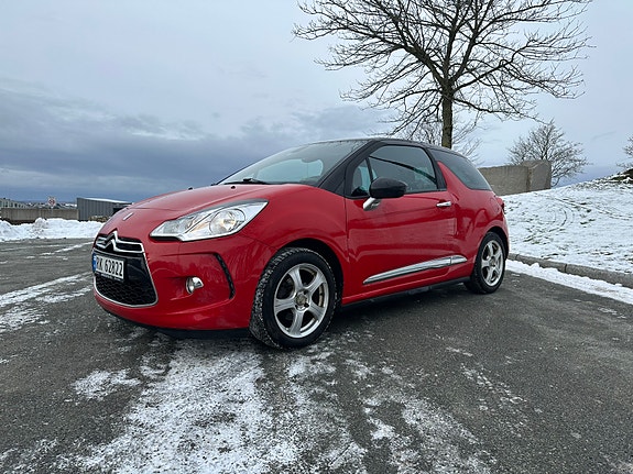 Bruktbil til salgs: Citroen DS3 - 2012 - Rød - Kombi 3-dørs | FINN.no