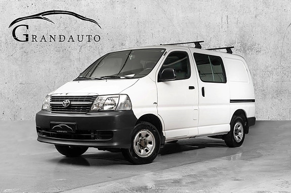 Bruktbil til salgs: Toyota HiAce - 2012 - Hvit - 117 hk - Kasse | FINN.no