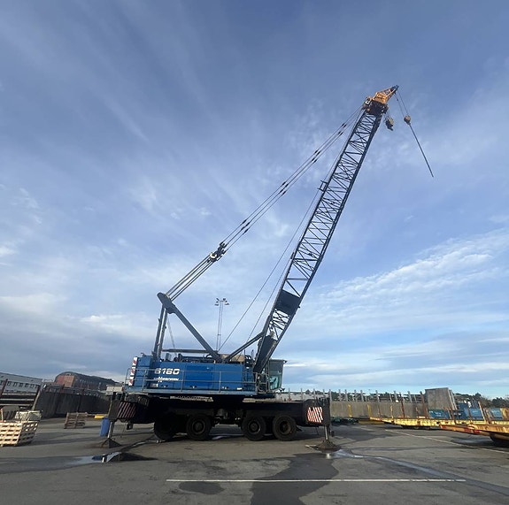 Til salgs: Andre Sennebogen 6180 HDSL - 2007 - Truck - Løftekapasitet ...