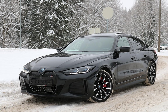 Bruktbil til salgs: BMW i4 M50 - 2023 - Svart - 571 hk - Sedan | FINN.no