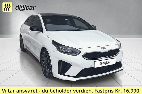 Bruktbil til salgs: Kia ProCeed - 2019 - Hvit - 204 hk - Kombi 5-dørs ...