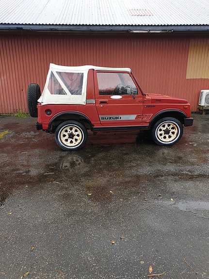 Bruktbil til salgs: Suzuki SJ - 1985 - Rød - SUVOffroad | FINN.no