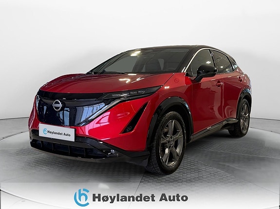 Bruktbil til salgs: Nissan Ariya - 2024 - Rød - 218 hk - SUVOffroad ...